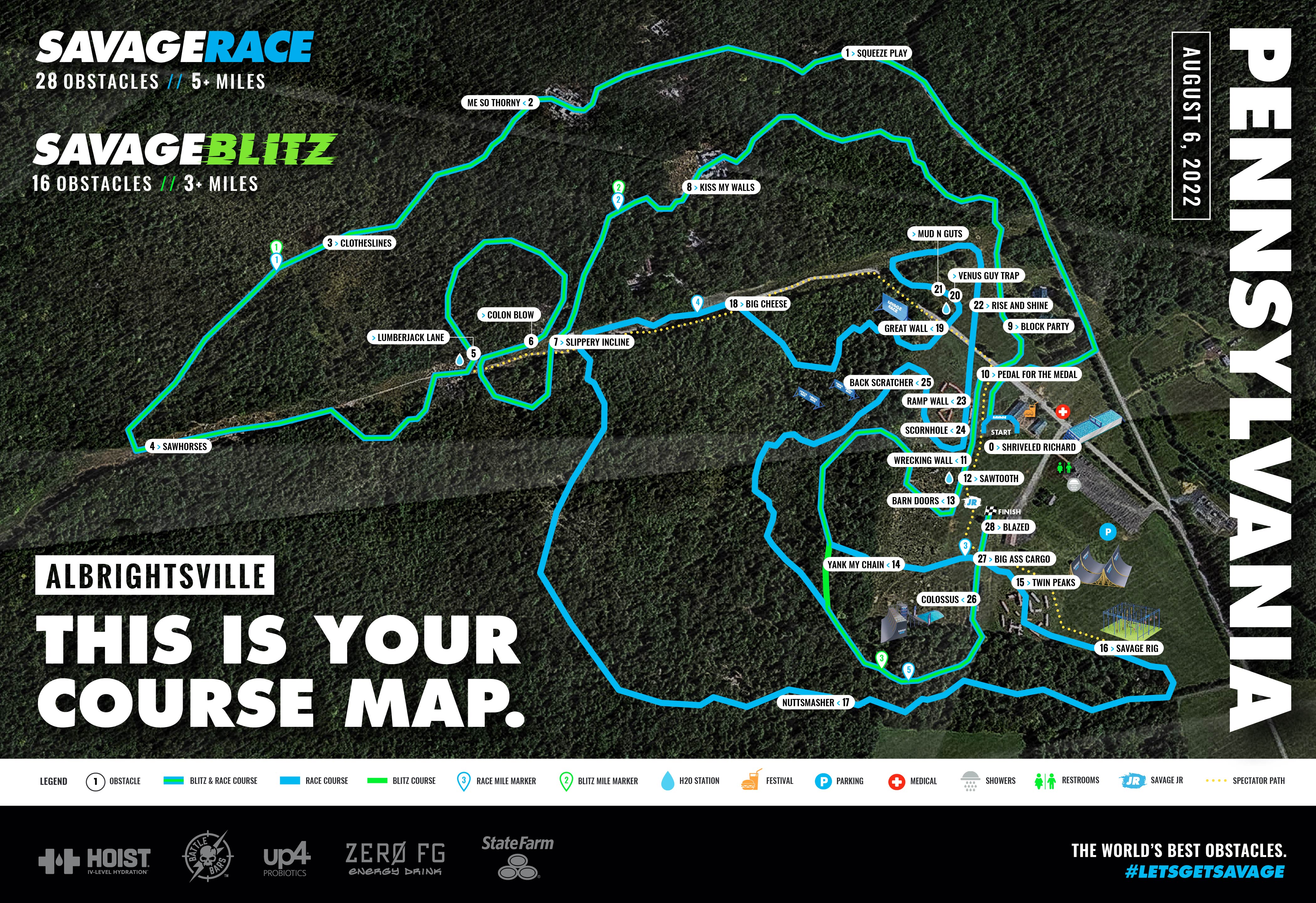 Race Day Information - Pennsylvania 2022