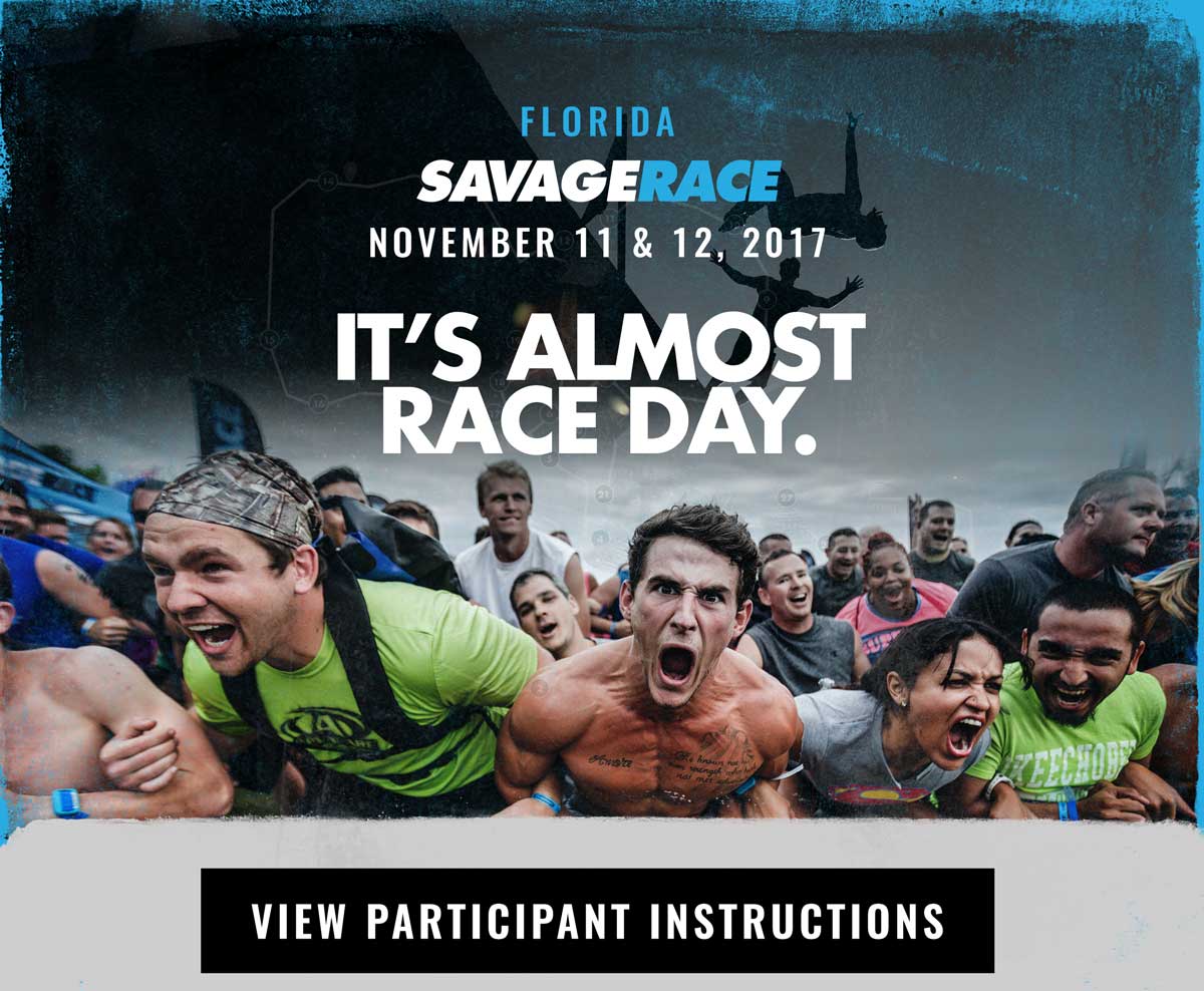 Race Day Information - Florida Fall 2017